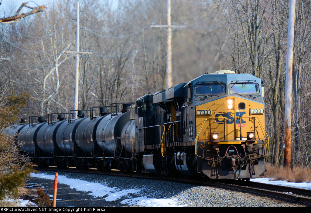 CSX 703 Crude Oil Loads